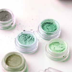 New 100 Pearly's Enamel Powder Samples Transparent Kit (jars of 6gr ...