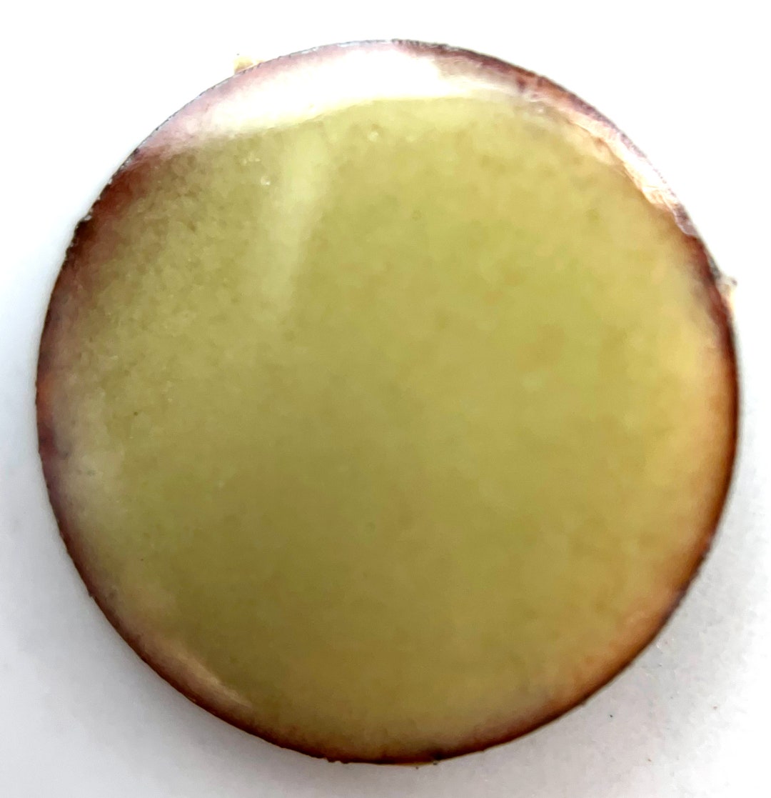 Pearly's Opaque Rice Yellow Enamel Powder (no. 109), 85g, Torch, Kiln ...