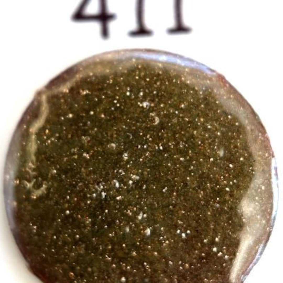 Pearly's Enamel Powder No. 411 Opaque Golden Glitter Lead Free 3oz ...