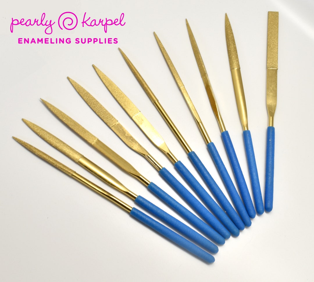 Enameling Supplies Diamond File 10pc Set - Etsy