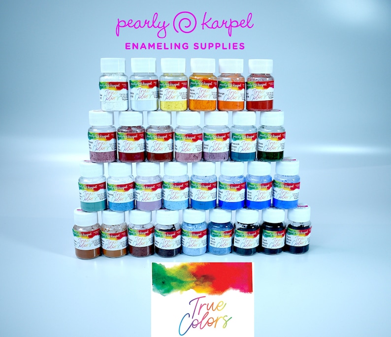 True Colors Paints for Enameles - the Complete Kit - Including Liner ...