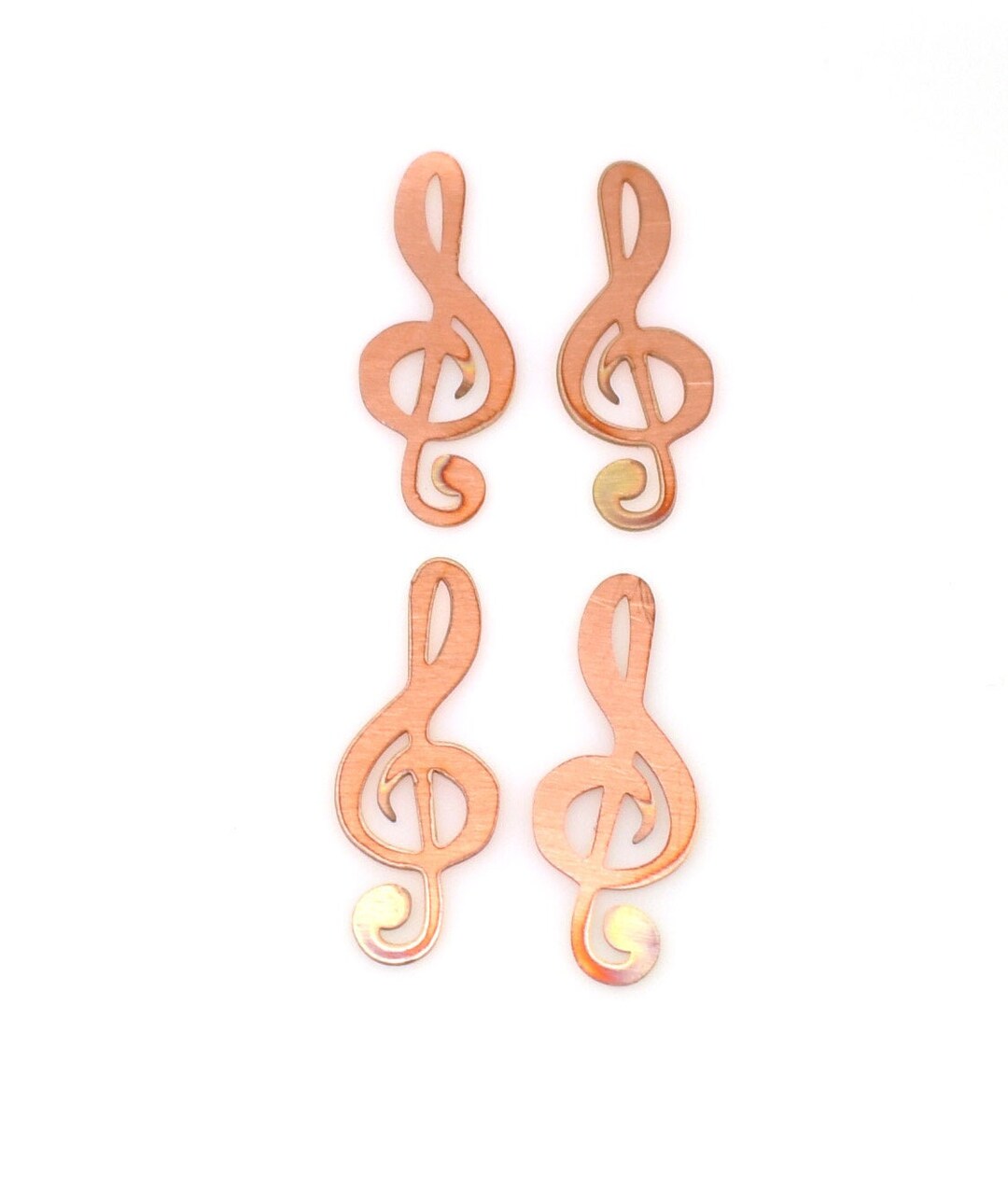 Copper - 328# New Music Note Copper Blank , Stamped Enamel , Solid ...