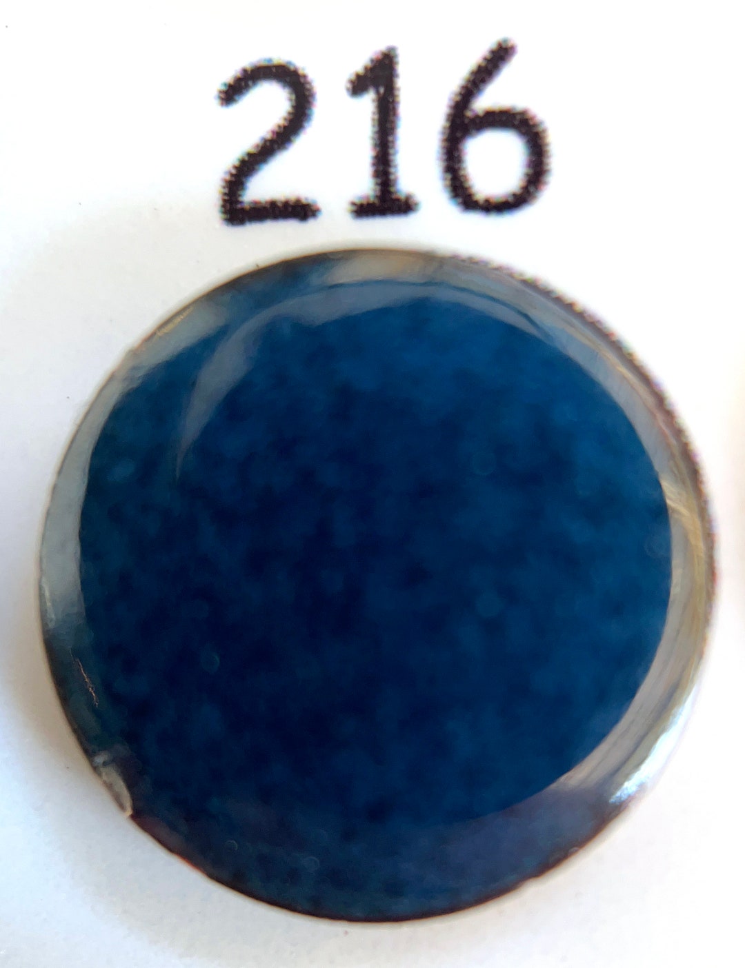 Pearly's Enamel Powder No. 216 Transparent Dark Blue Peacock 3oz. (85gr ...