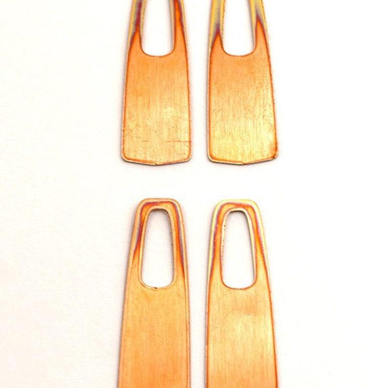 Copper on Enamel Painting - Etsy