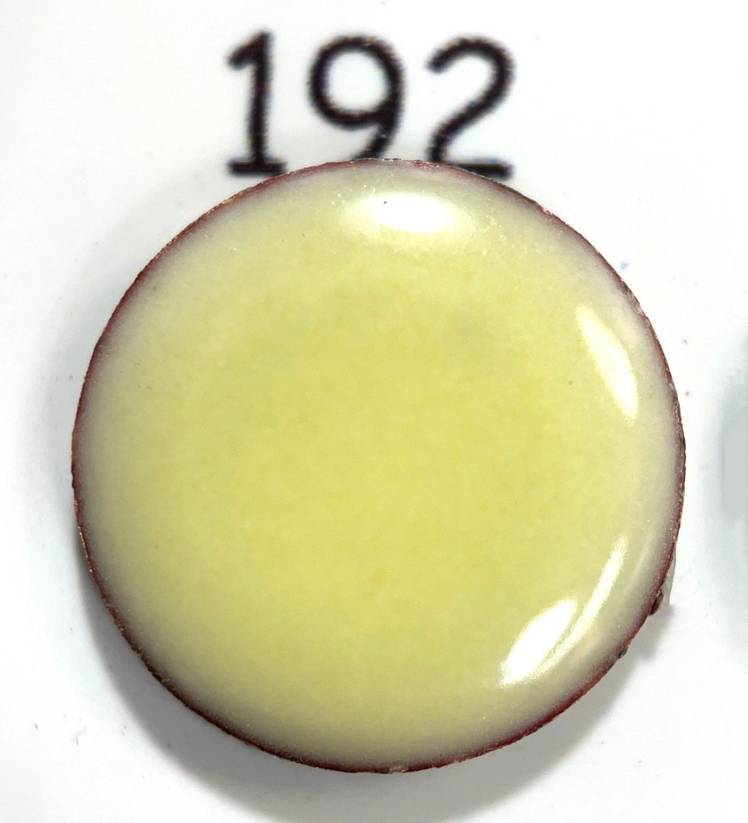 Pearly's Enamel Powder No. 192 Opaque Yellow Ivory 3oz. (85gr.) Great ...