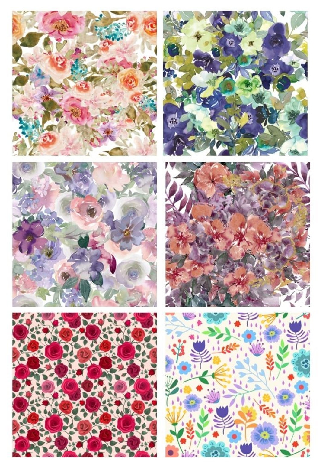 Overglaze Decals, Ceramic Decals - Enamel Decal - Fusible Decal - Glass ...