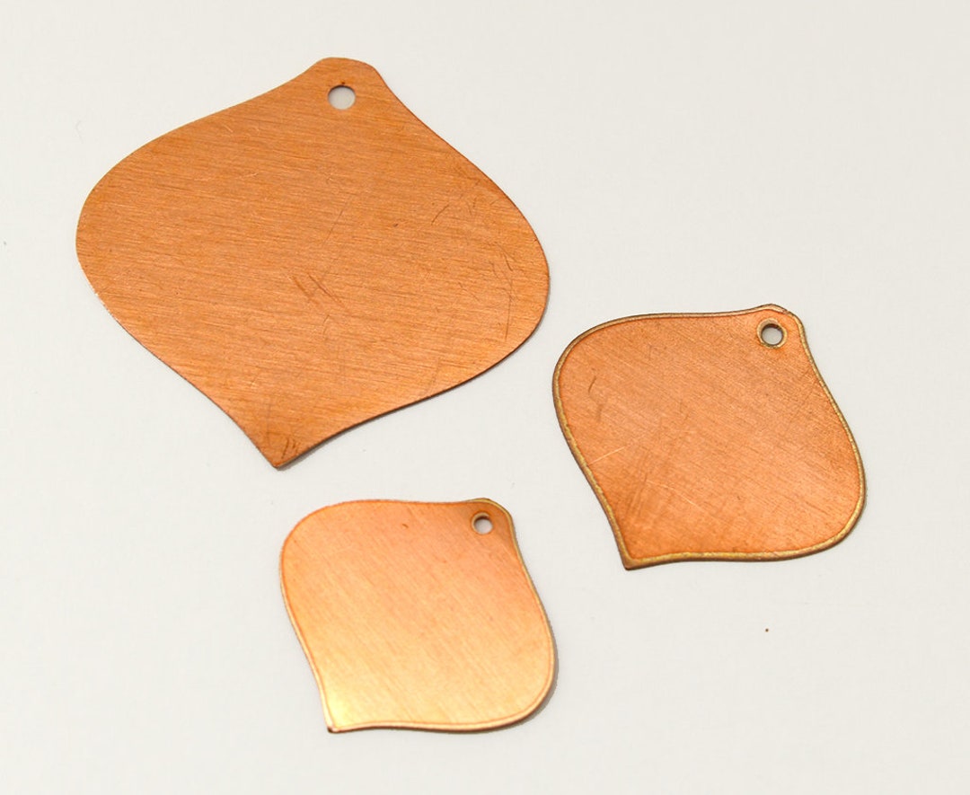Copper Blanks - 104# Drop Copper Blank 24 Gauge, Solid - Etsy