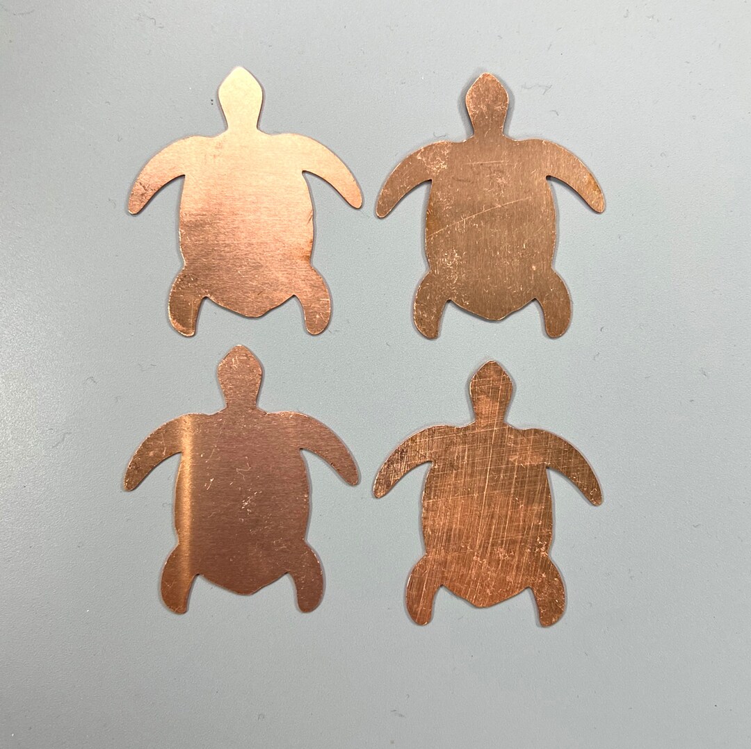 Copper Blanks - 722# New - Turtles Copper Blank , Stamped Enamel, Solid ...
