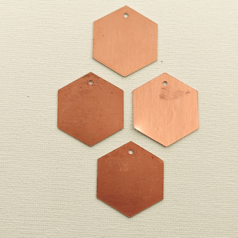 Hexagon Stamp - Etsy
