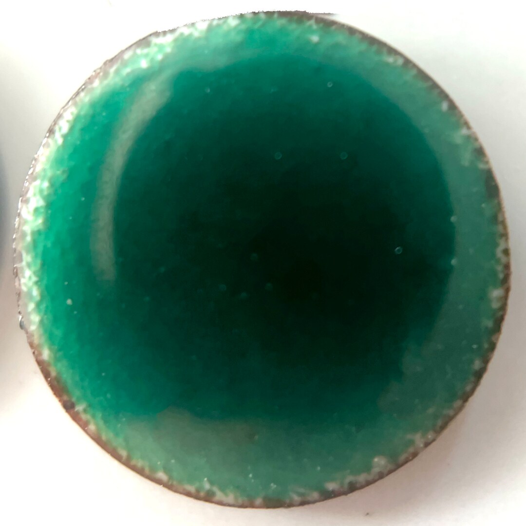 Enamel Powder No. 351 - Transparent Deep Green 3oz. for Torch/kiln ...