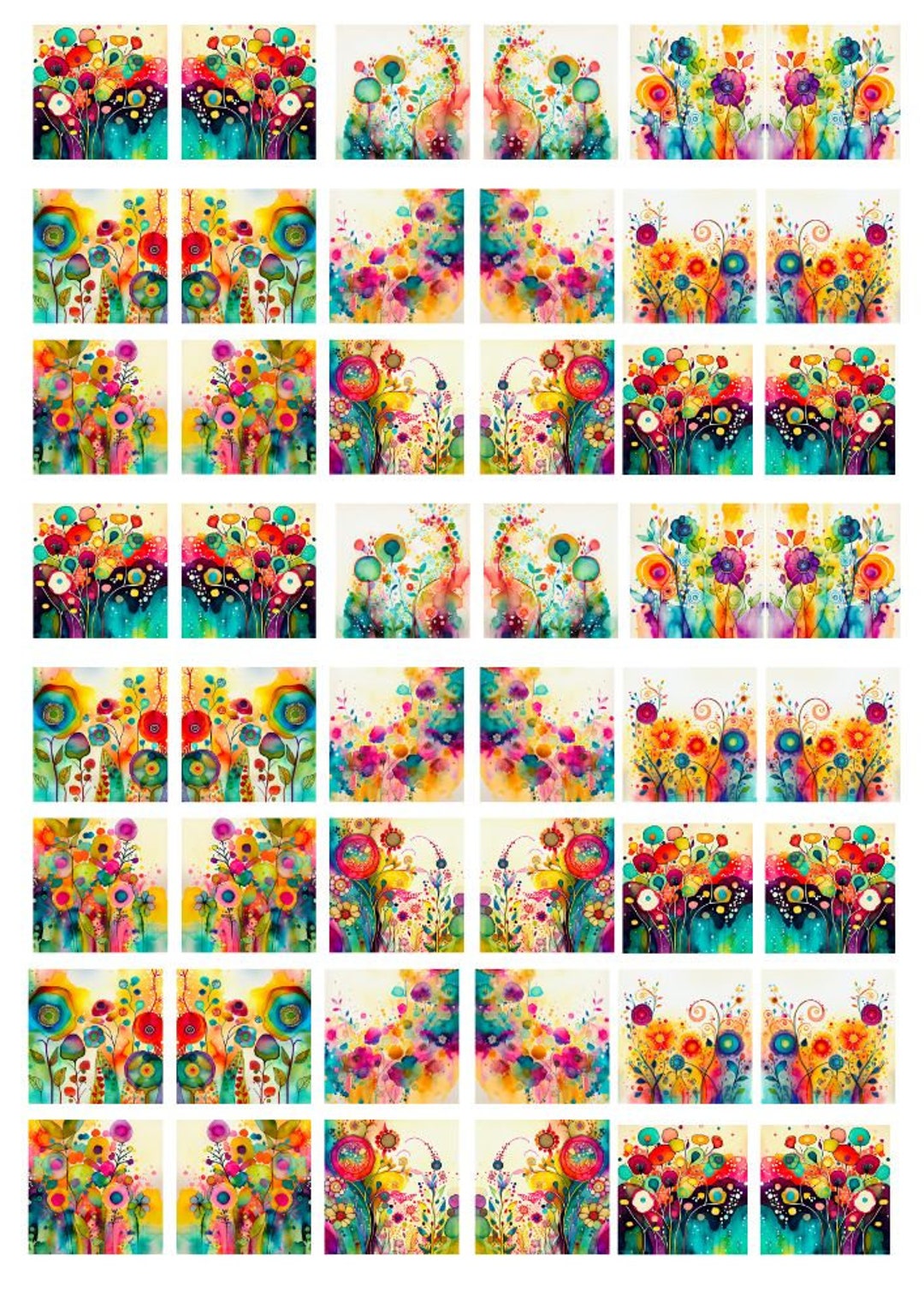 Overglaze Decals, Ceramic Decals - Enamel Decal - Fusible Decal - Glass ...