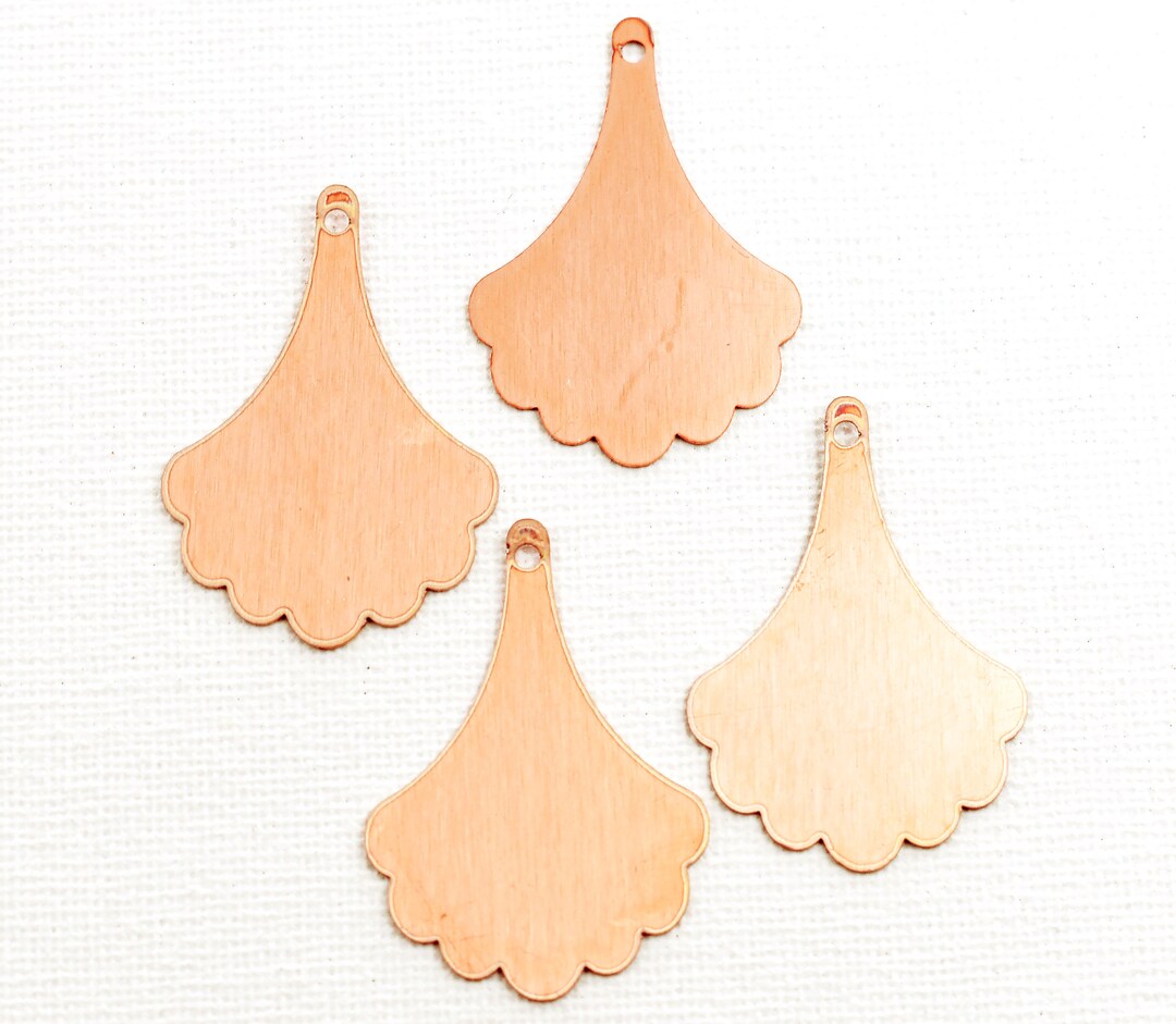 Copper Blanks - 42# Drop Copper Blank , Stamped Enamel , Solid Copper ...