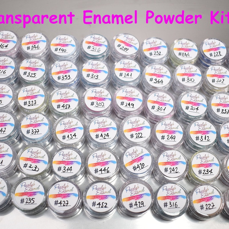 Enamel Painting Set - Etsy