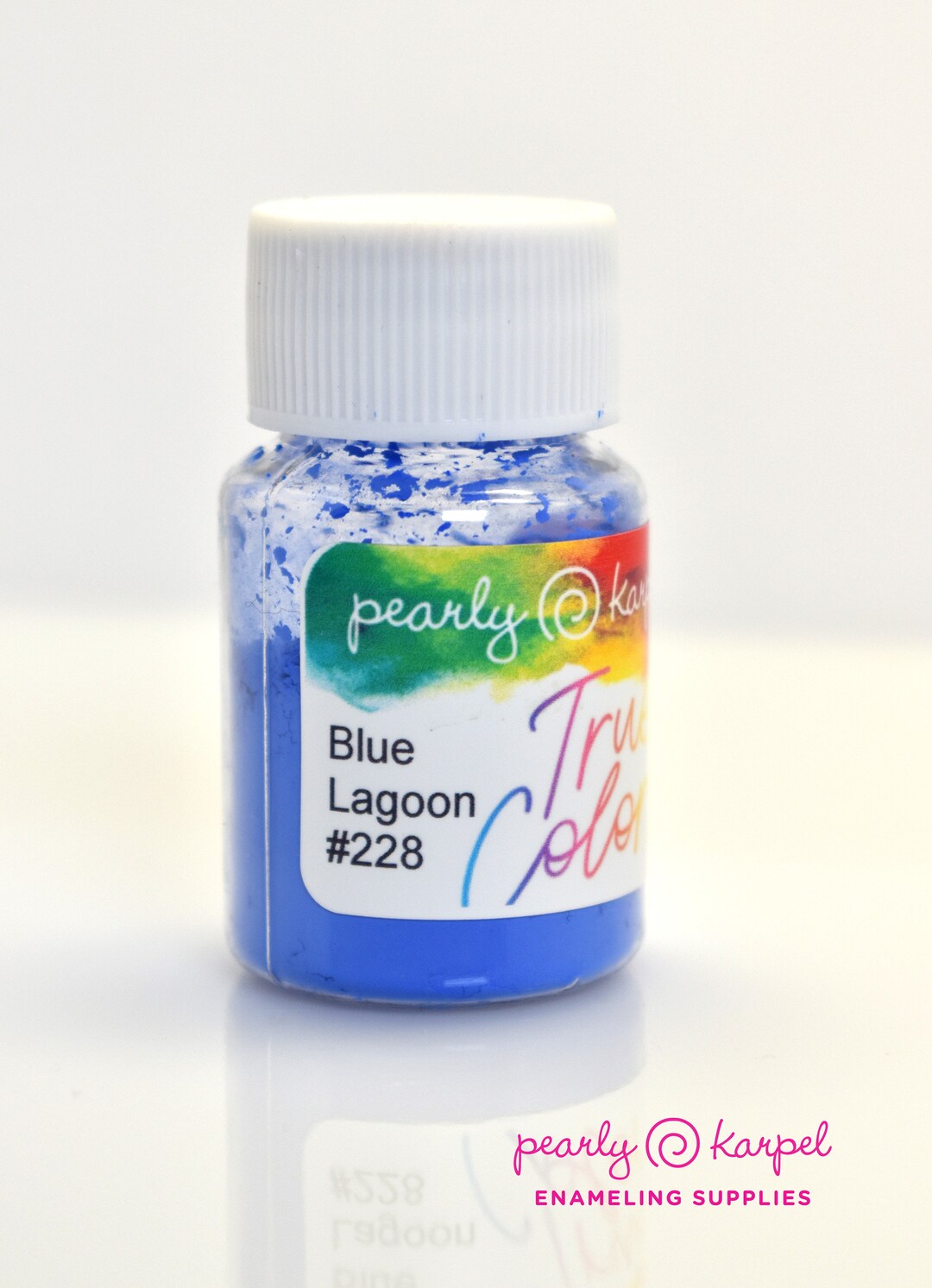 Blue Lagoon 228 Enamel Paint - True Colors, Lead-free Enamel Paints ...