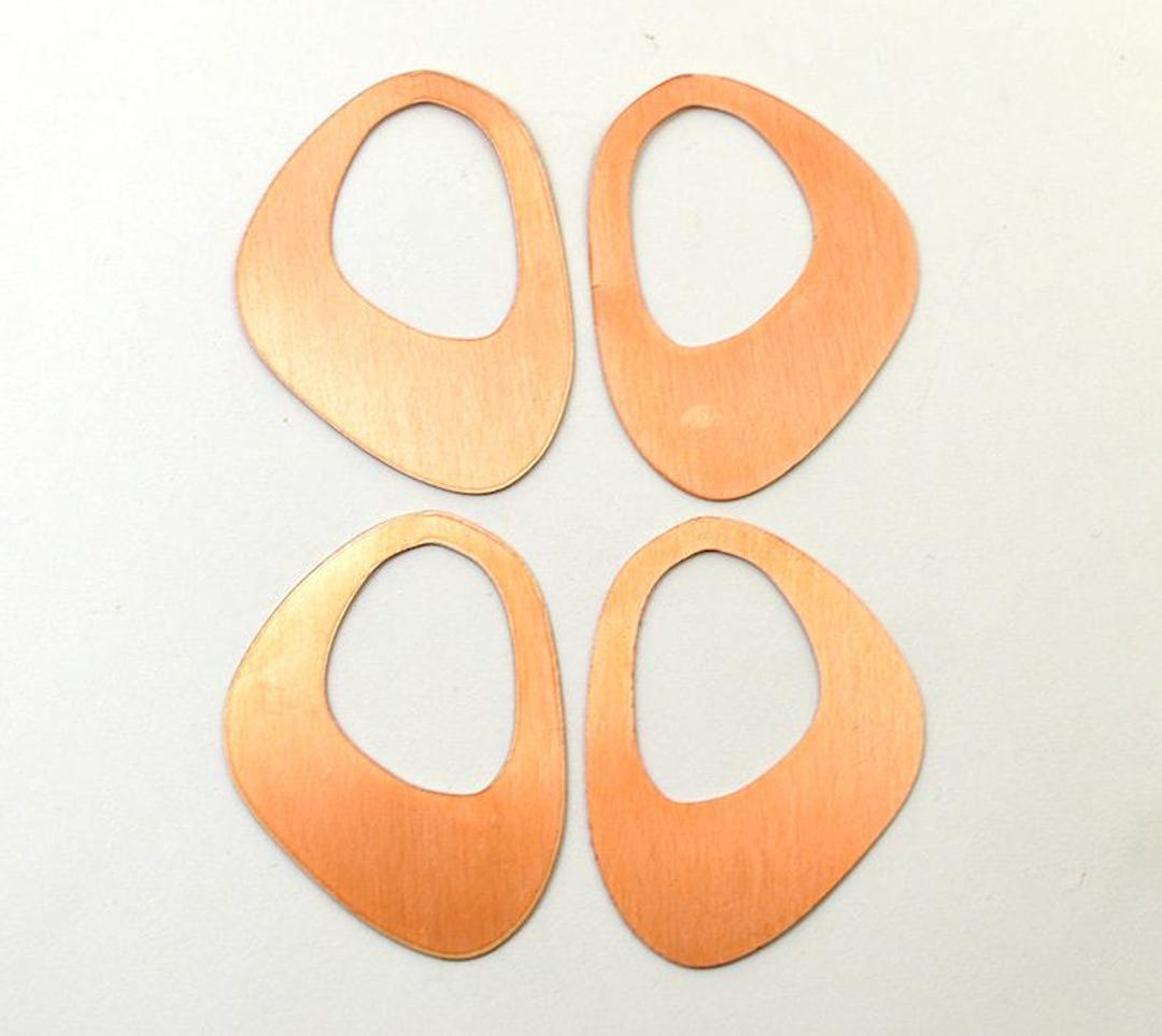 Raw Copper Metal Blanks, Various Gauges and Width, Copper Stamping ...
