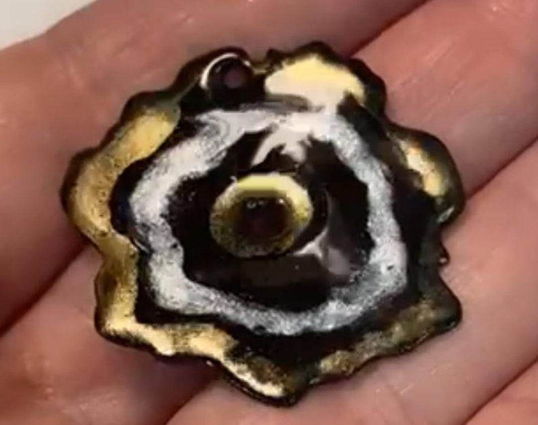 Enameling Paints Powder 10g, Gold or Silver Colors, Vitreous Enamel ...