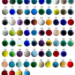 Pearly's Enamel Powder No. 207 Transparent Blue Pool 3oz. (85gr.) Great ...