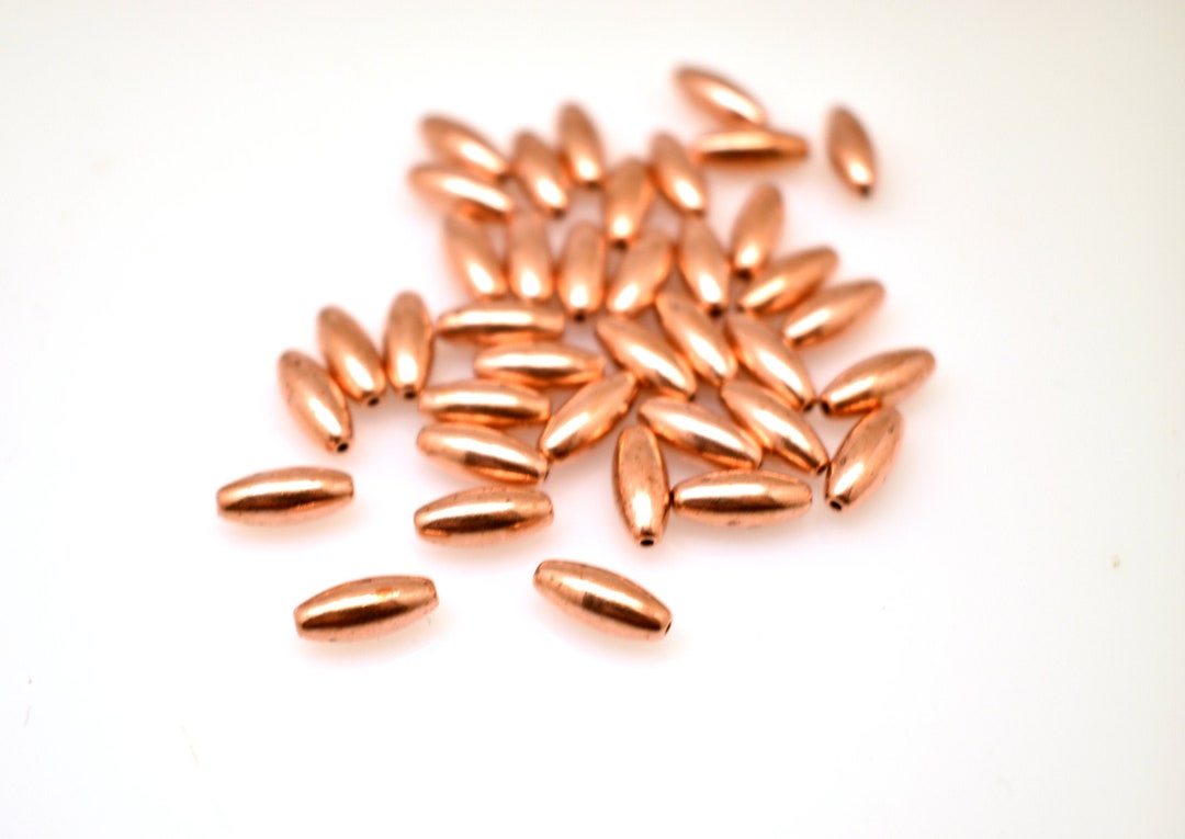 Copper Blanks - Solid Raw Copper Beads for Enameling 3mm, 6mm, 7mm, 8mm ...