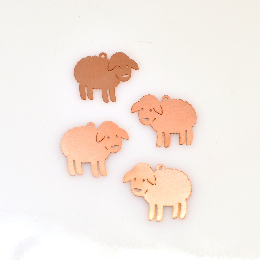 Copper Blanks - A555# Sheep Copper Blank - 24 Gauge, Raw Solid - Etsy