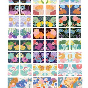 Decals, Abstract Ceramic Decals Enamel Decal Fusible Decal Glass Fusing ...