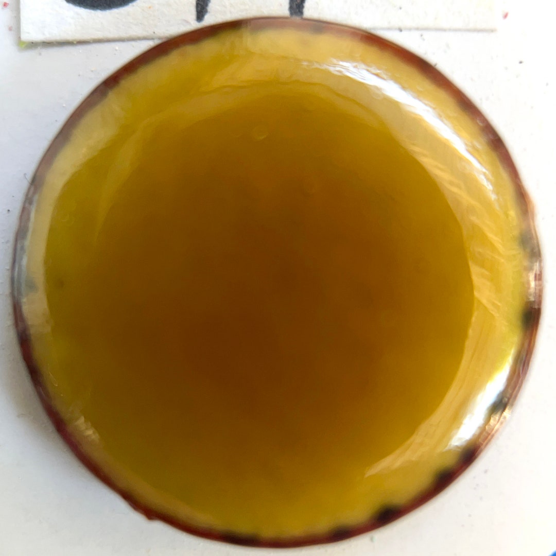 Copper Enamel Powder No. 524 Transparent Fawn Yellow 3oz, Torch Kiln ...