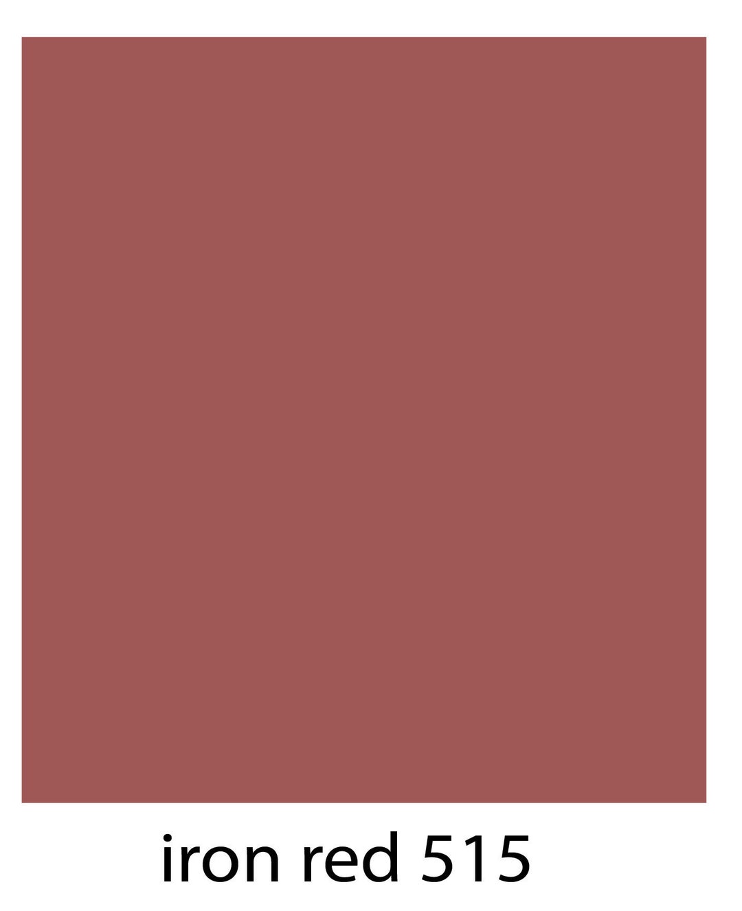 Iron Red 515 Enamel Paint, True Colors, Lead-free Enamel Paints - Etsy