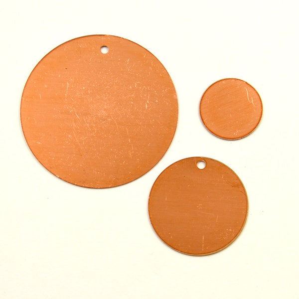 Copper Circles - Etsy
