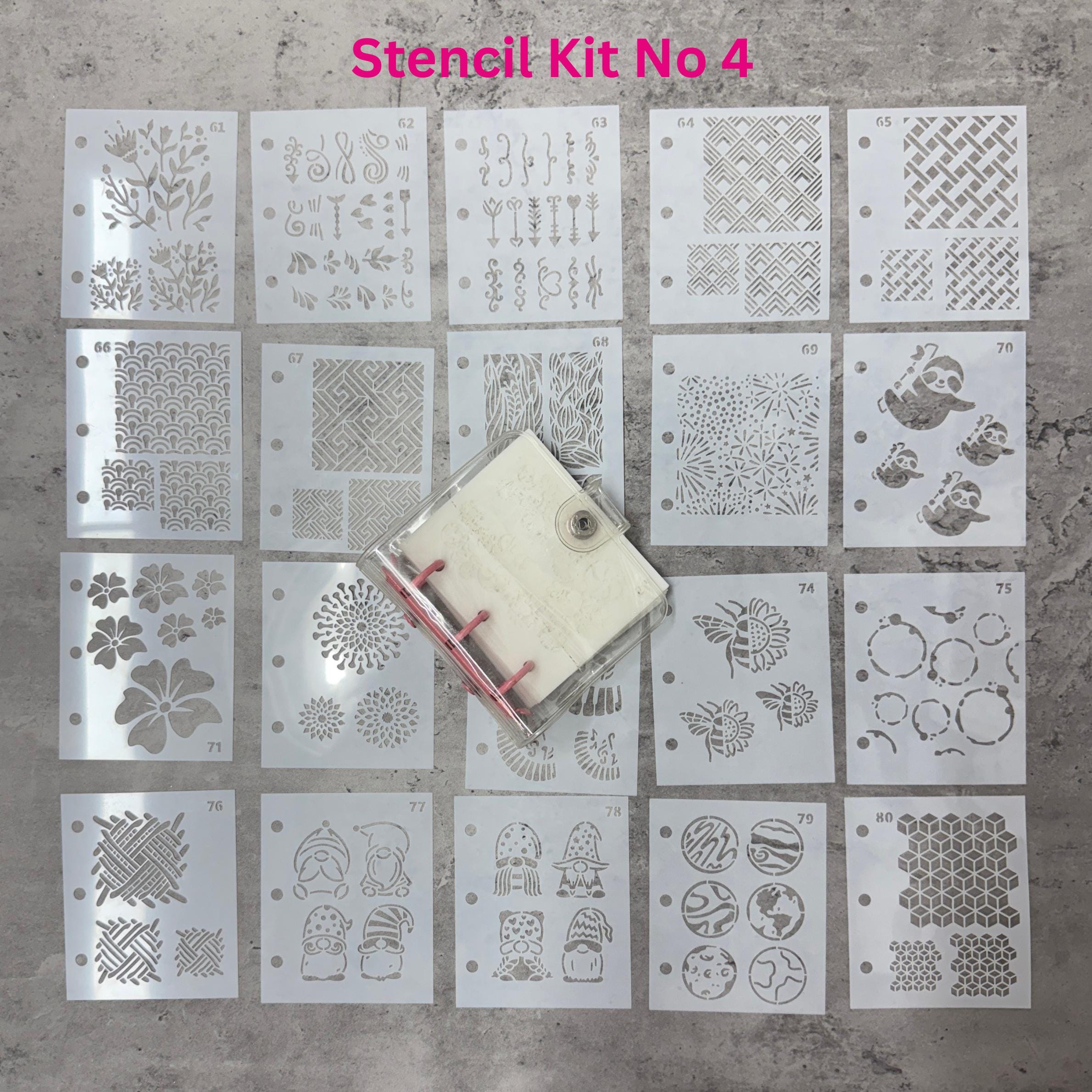 Enameling Supplies New - 4 Kits Available - 20 Different Designs ...