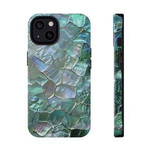 Iridescent Pearl Mosaic Sea Shell Aesthetic Summer Phone Case for ...