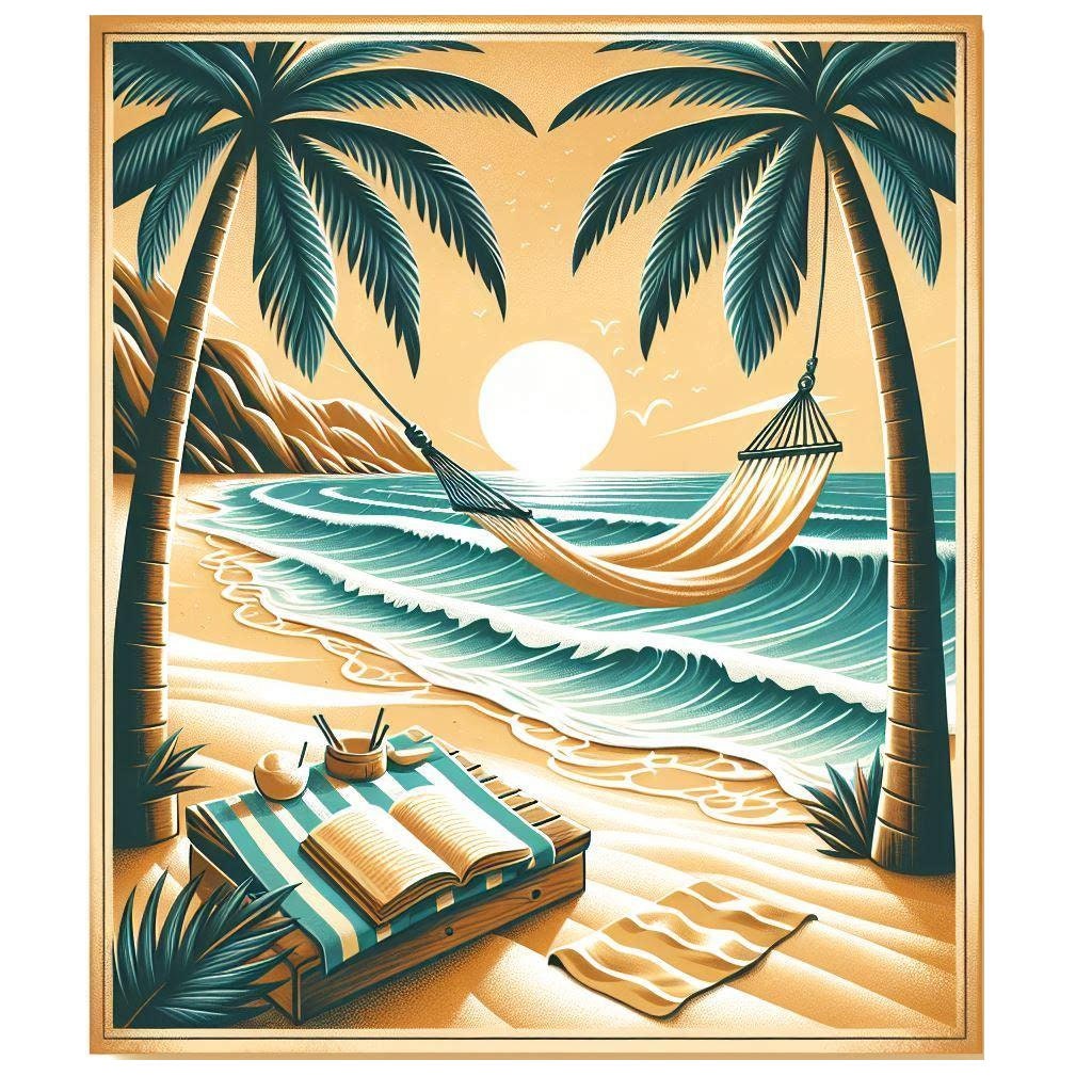 Relax on the Beach - Etsy