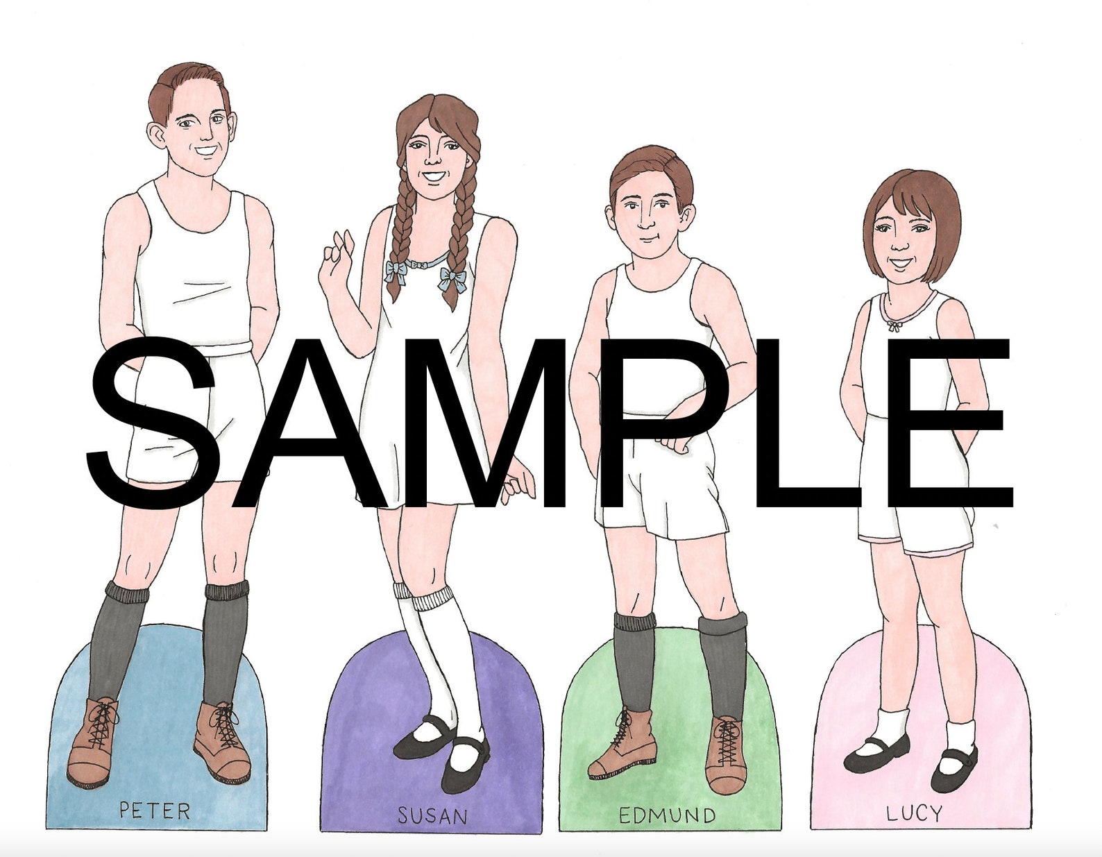 CHRONICLES OF NARNIA | Paper Doll Printable | the Lion the Witch and ...