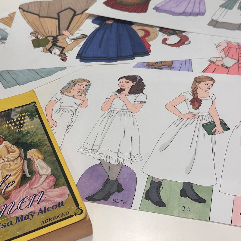 Women Paper Dolls - Etsy