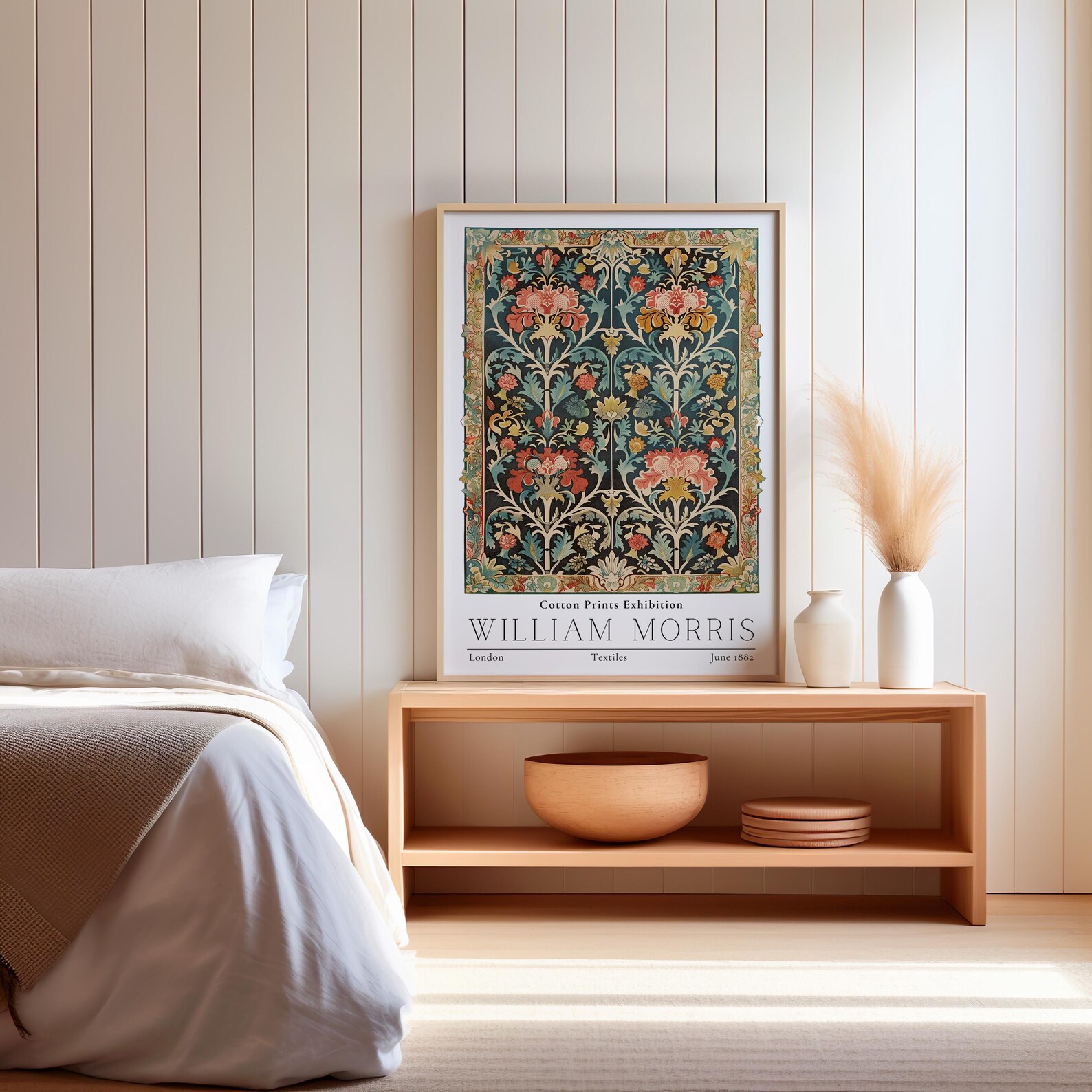 William Morris Poster, Morris Print, Vintage Wall Art, Textile Wall Art ...
