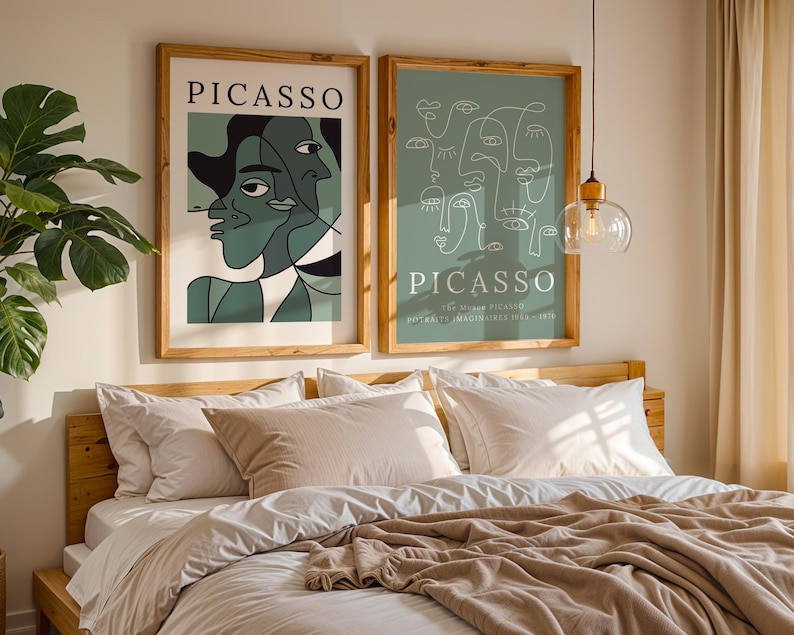 Picasso Poster Set, Picasso Print, Picasso Wall Art, Modern Wall Art ...