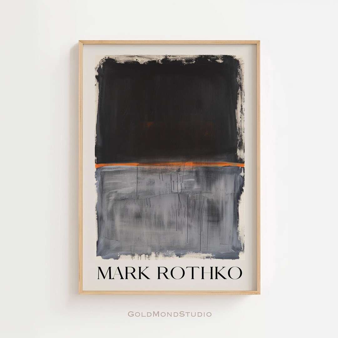 Mark Rothko Poster, Mark Rothko Print, Rothko Art, Printable Wall Art ...