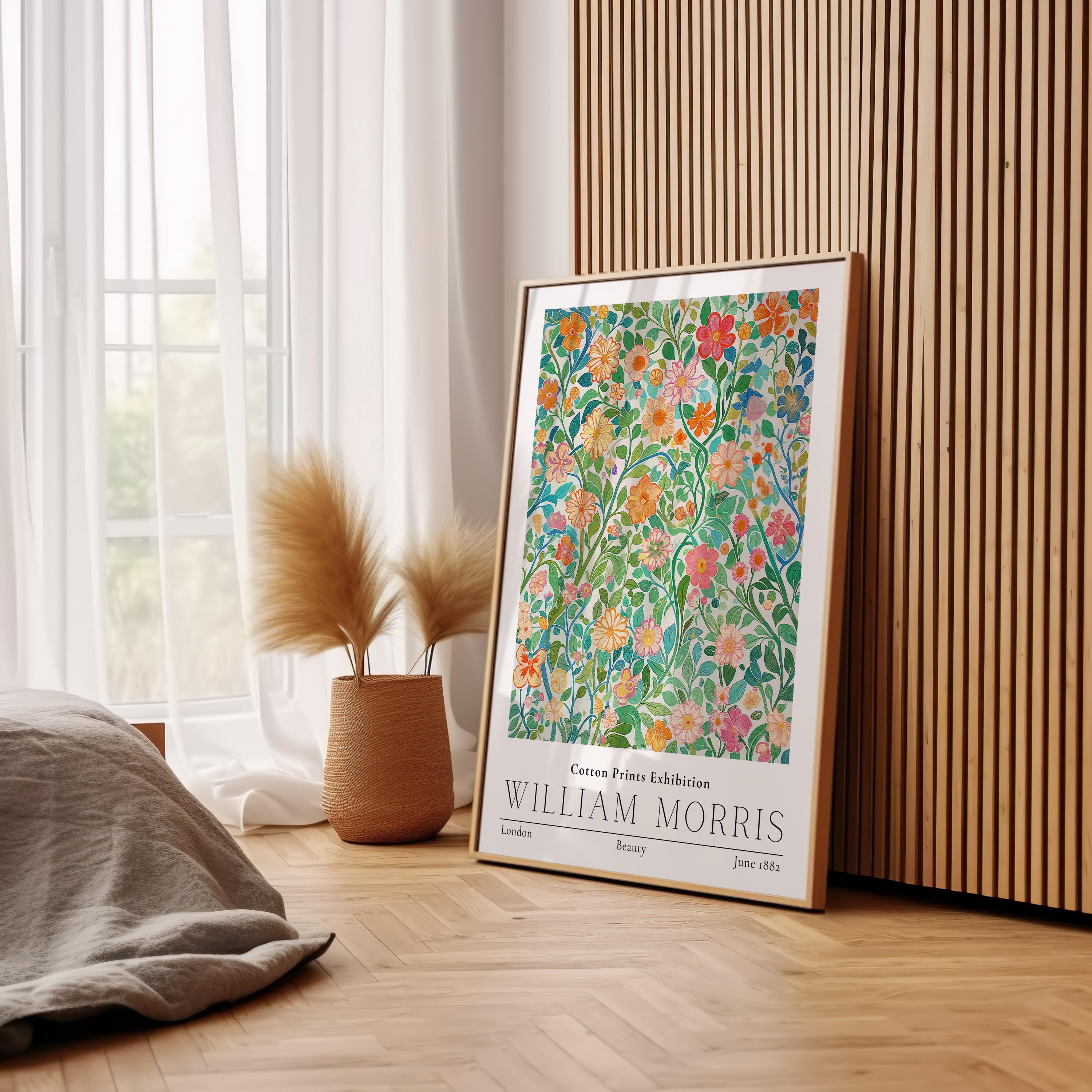 William Morris Poster, Morris Print, Vintage Wall Art, Textile Wall Art ...