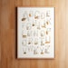 Alphabet Poster, ABC Print, Watercolour Alphabet, Nursery Wall Art ...