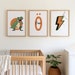 Dinosaur Poster Set, Personalized Poster, Custom Poster, Tyrannosaurus ...