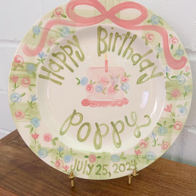 Duck Birthday Plate - Etsy