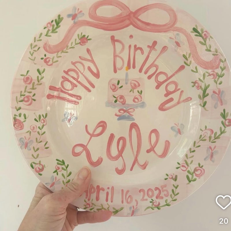 Butterfly Ceramic Plates - Etsy