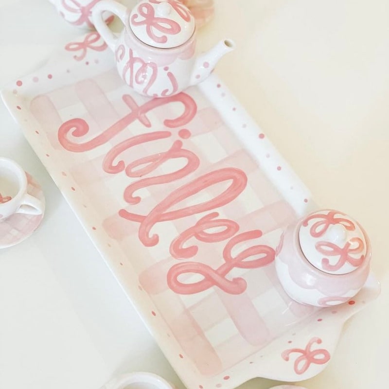 Girl Play Table Set - Etsy