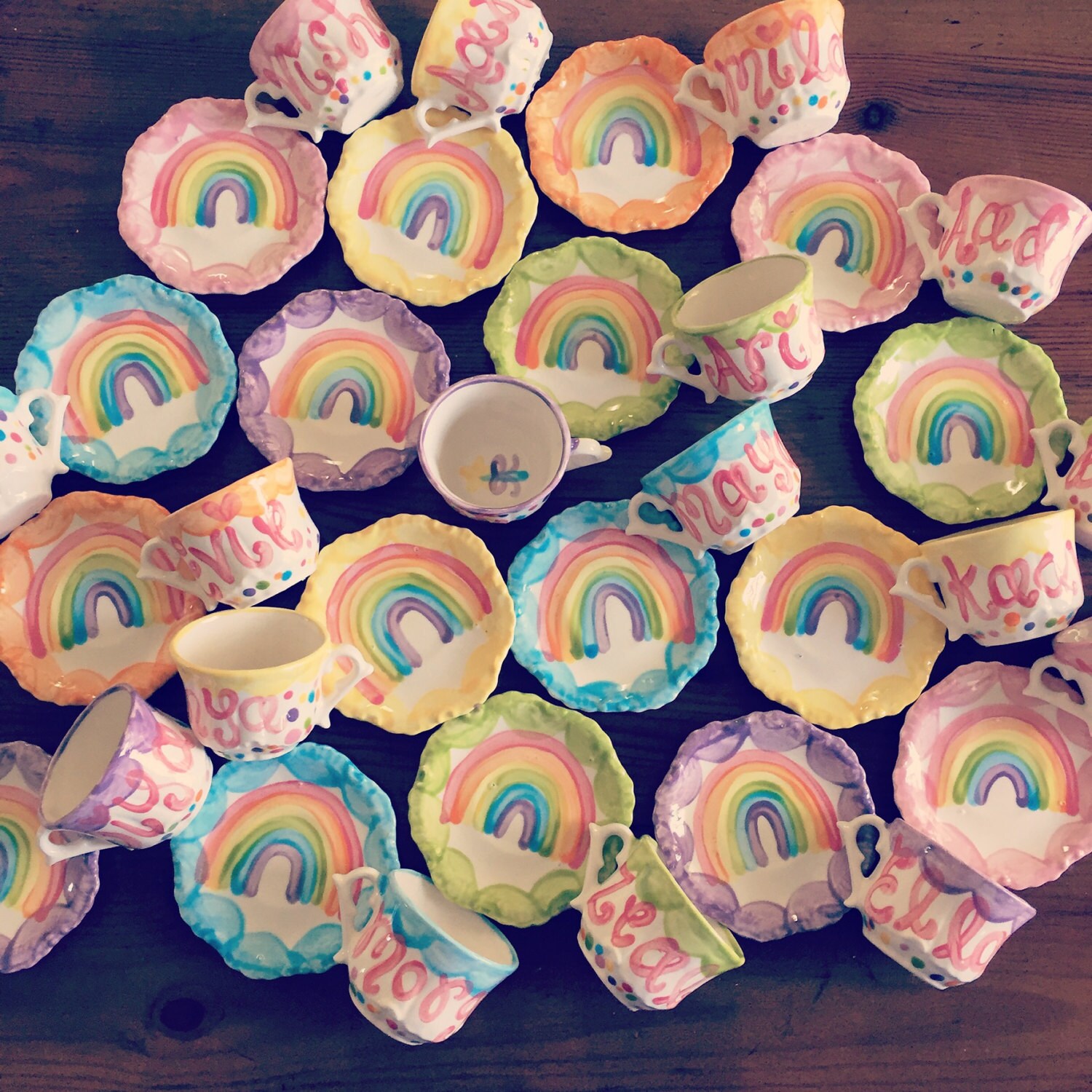 Personalized Tea Party Favors // Shabby Chic Tea Party // - Etsy Canada