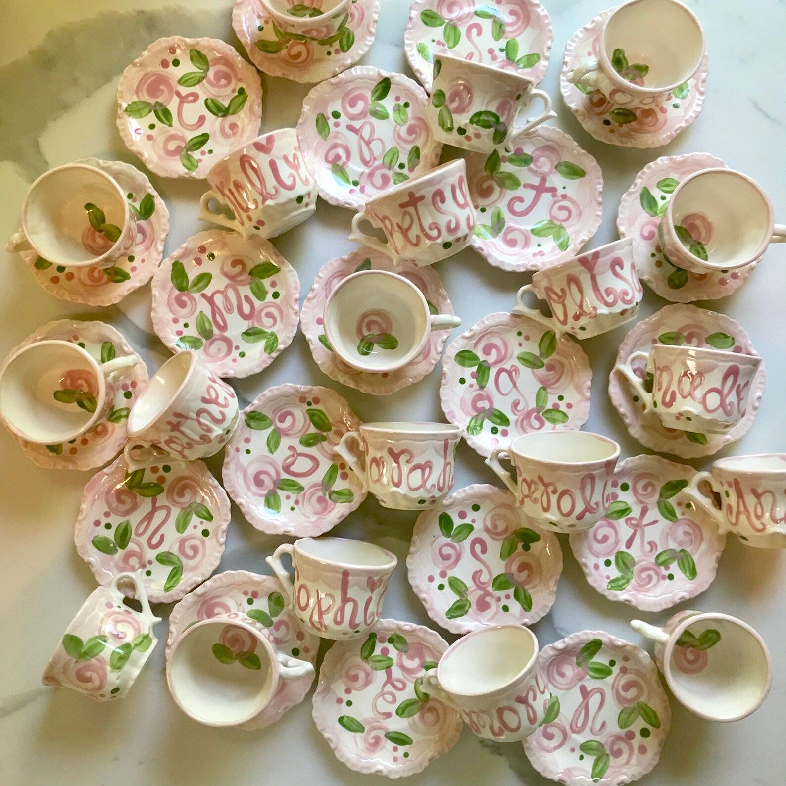 Personalized Tea Party Favors // Shabby Chic Tea Party // - Etsy