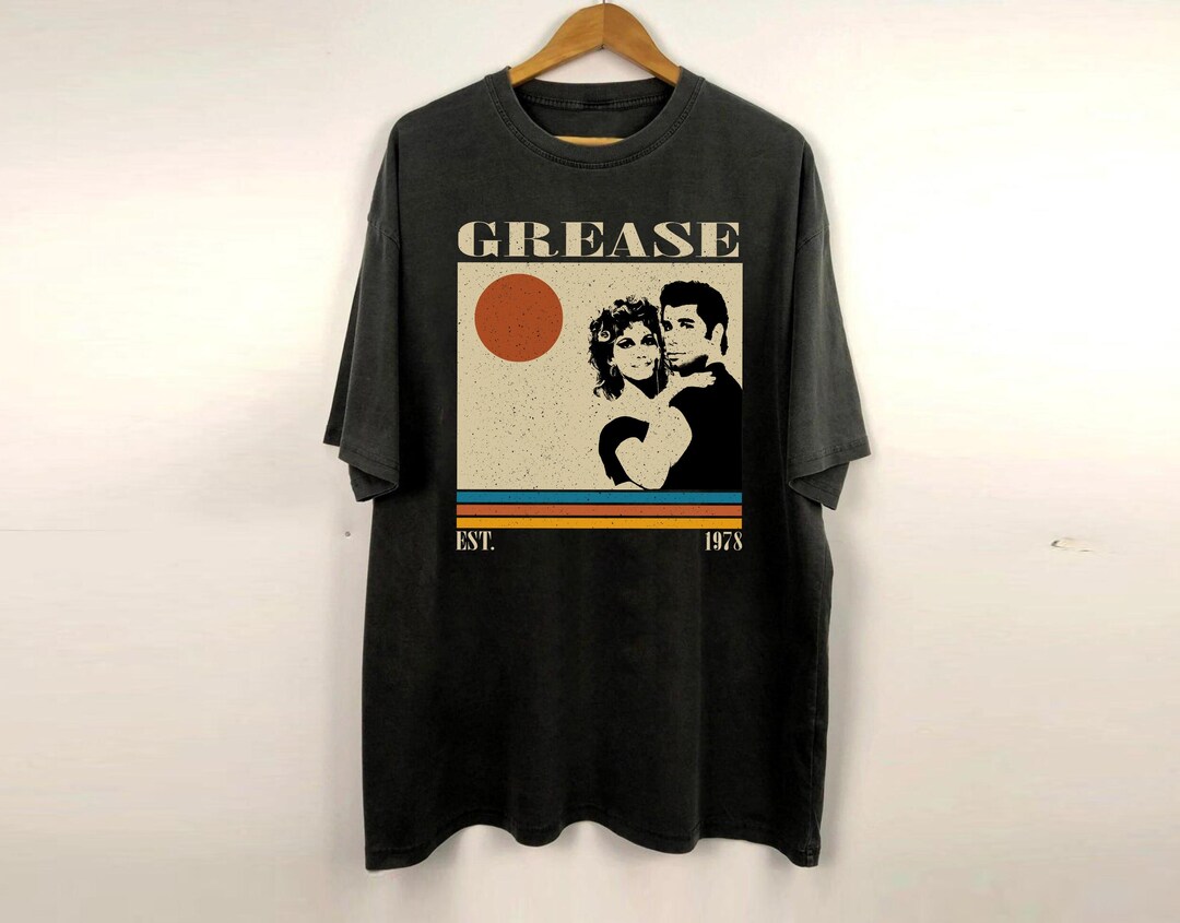 Grease Shirt, Grease Movie Shirt, Retro Film Shirt, Vintage Shirt ...