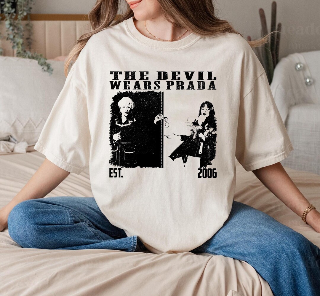 The Devil Wears Prada Shirt, Movie Shirt, Film Shirt, Vintage Shirt ...