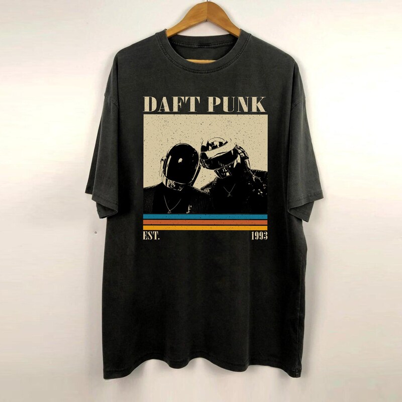 Daft Punk Retro Shirt - Etsy