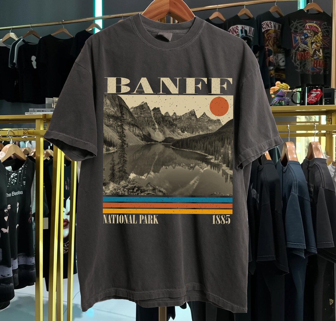 Banff National Park Shirt, Alberta Shirt, Comfort Colors Shirt, Banff ...