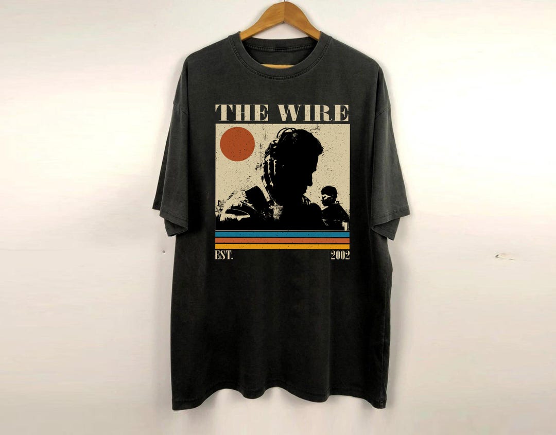 The Wire Tv Series Shirt, the Wire Shirt, Retro Shirt, Vintage Shirt ...
