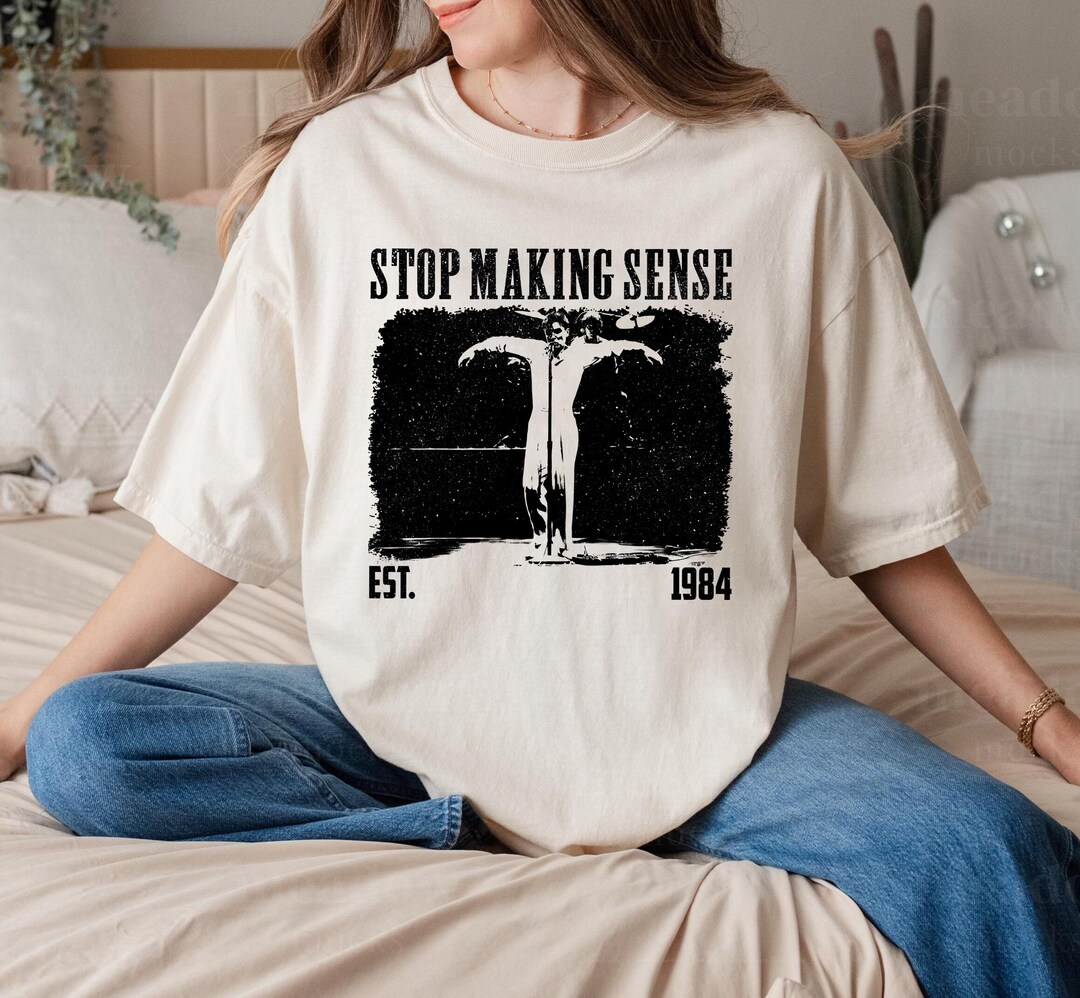 Talking Heads Shirt, Stop Making Sense Shirt, Retro Shirt, Vintage ...