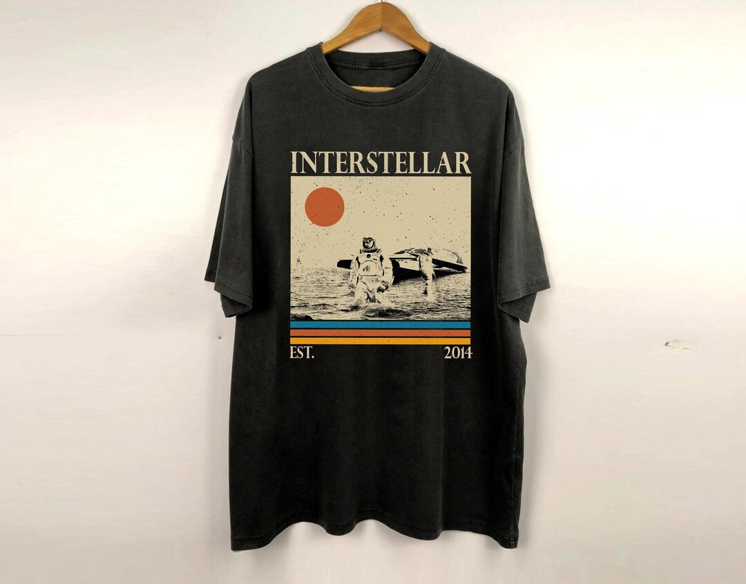 Interstellar Movie Shirt, Interstellar Shirt, Retro Shirt, Vintage ...